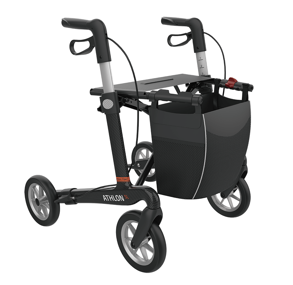 Rollator ATHLON SL Carbon – Leicht & Funktional