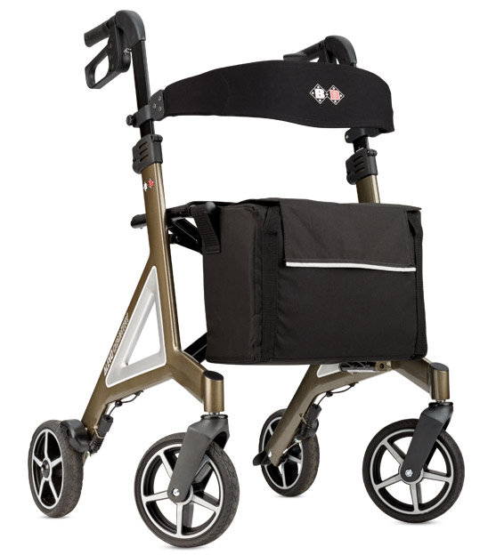 ALEVO COUNTRY Rollator - Faltbarer Leichtgewichtrollator