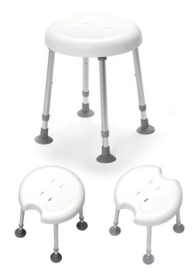 Duschhocker DELPHI – Maximale Belastbarkeit und Komfort